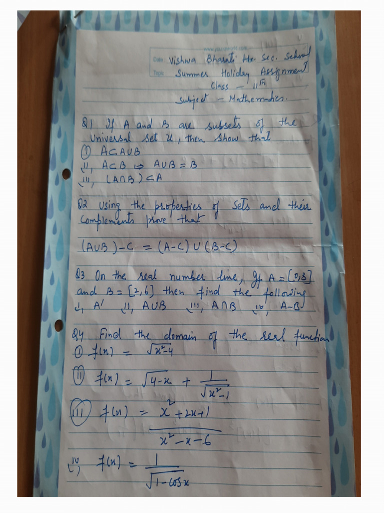 Class 11th | PDF