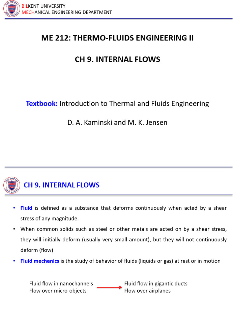 ME212 Ch9 | PDF | Fluid Mechanics | Fluid Dynamics