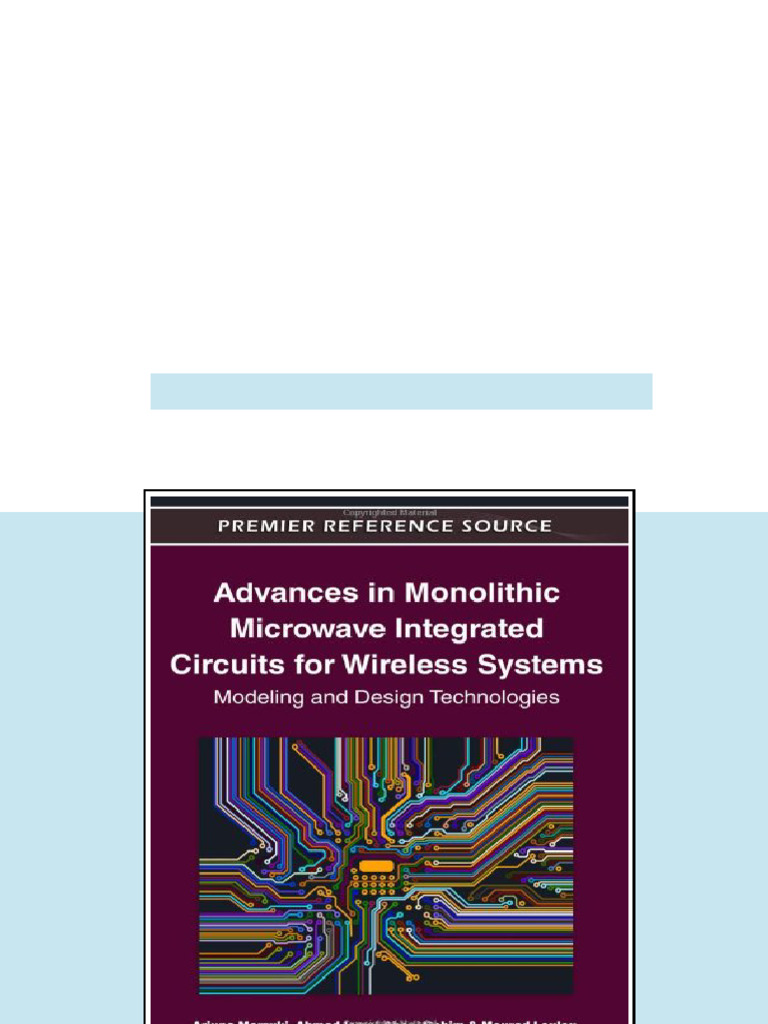 (Ebook) Advances in Monolithic Microwave Integrated Circuits for ...