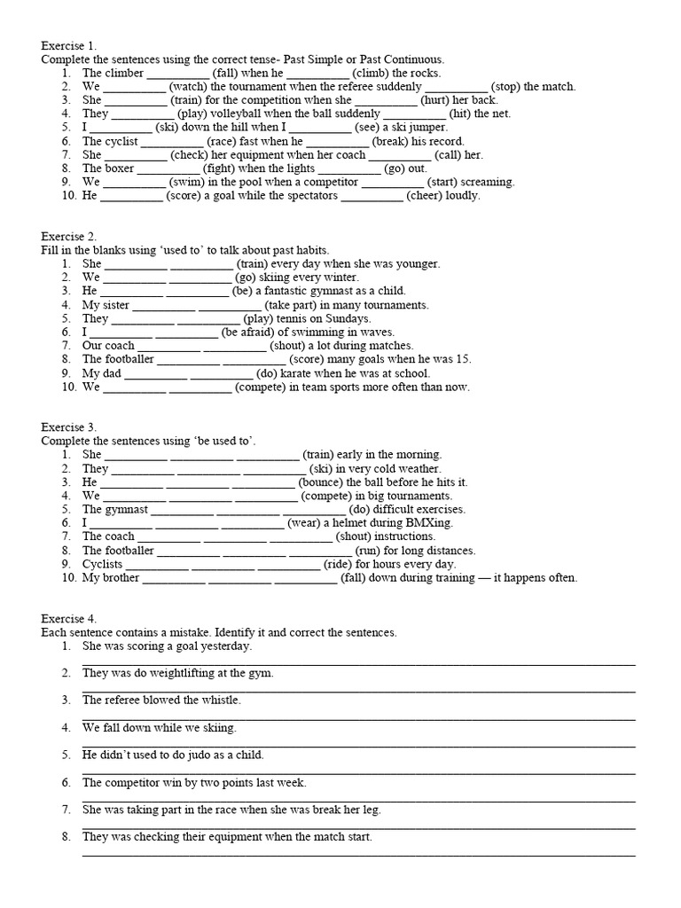 New Password A2-B1 Unit 2 Revision | PDF | Sports