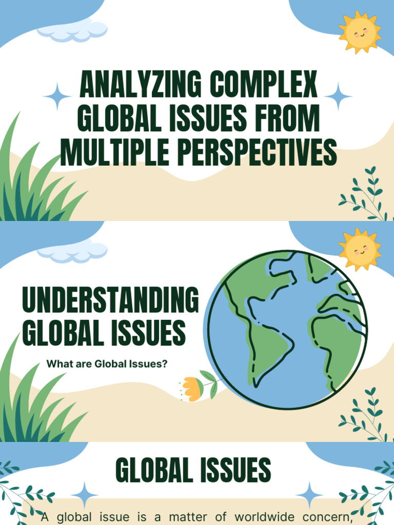 Global Issuesfrom Multipleperspectives | PDF | Poverty | Poverty ...