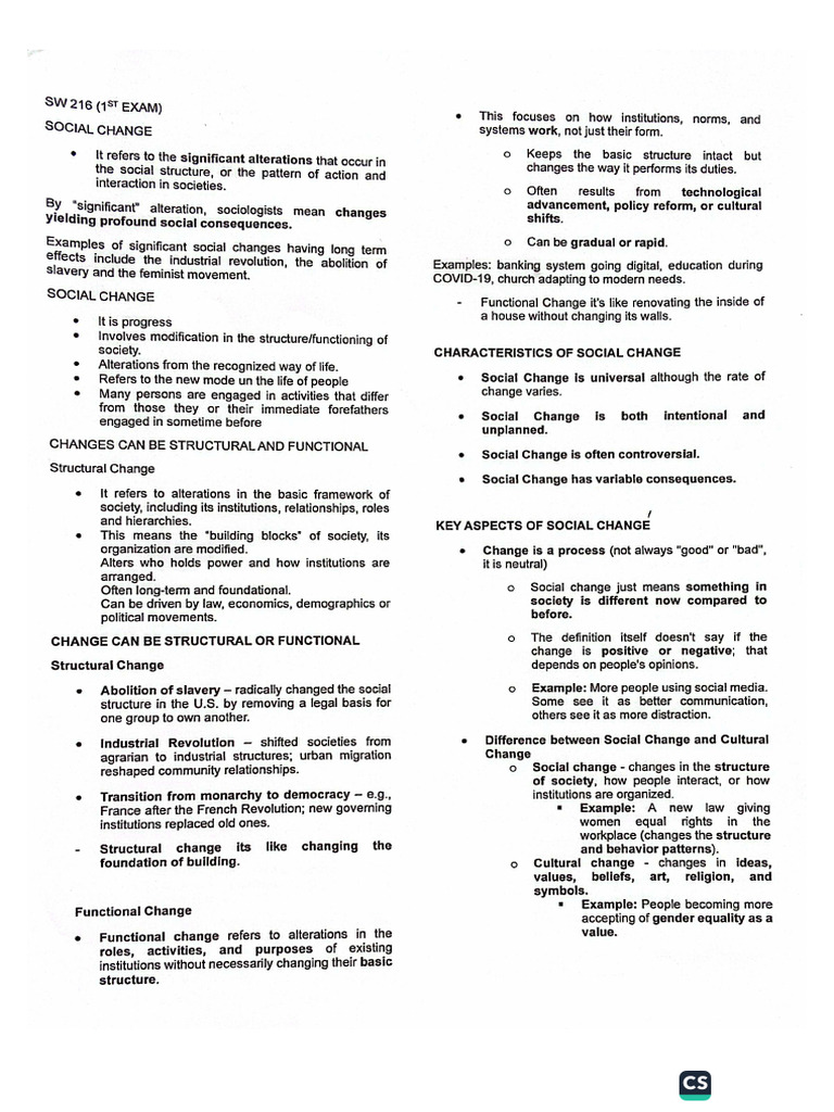 Sw 216 First Exam Reviewer Pdf