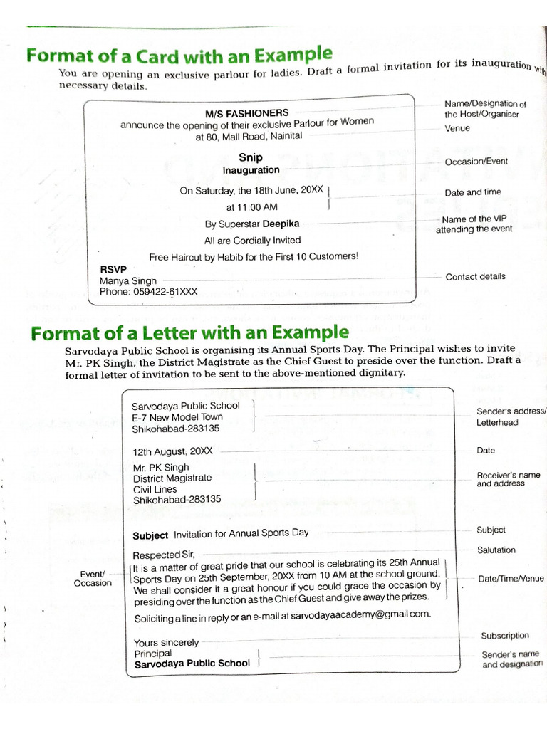 Invitations & Replies (Models) | PDF