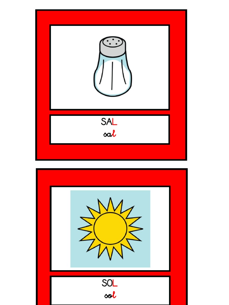 Fonema L Inversa Recorte | PDF