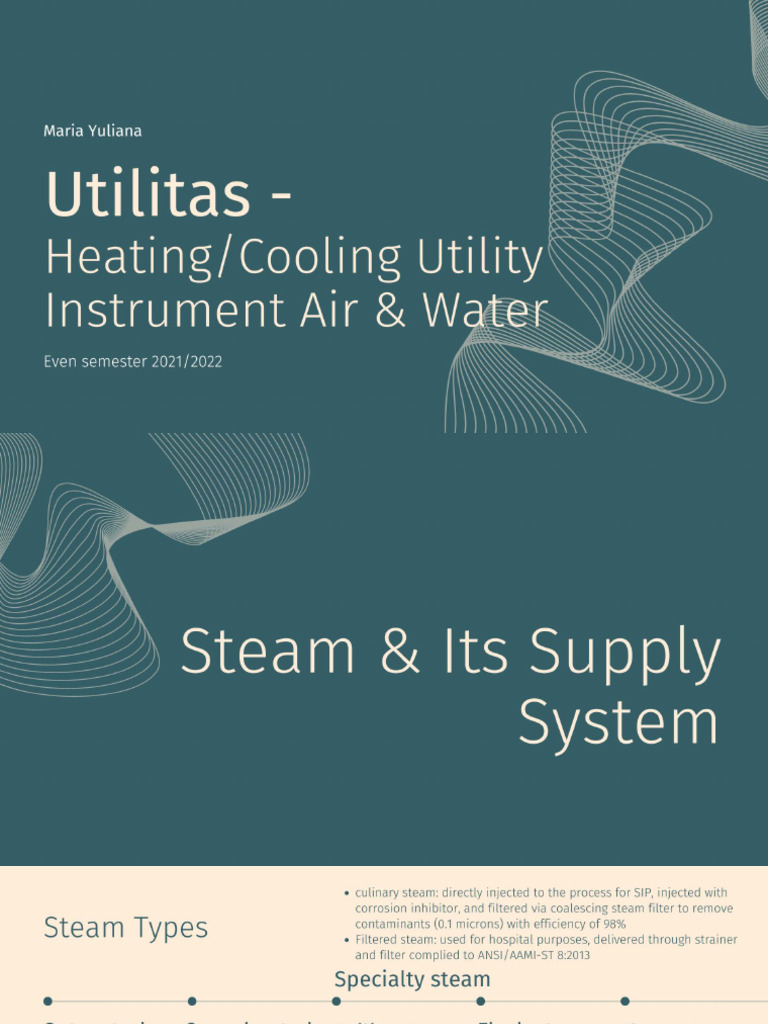 #1 - Steam and Its Supply System | PDF