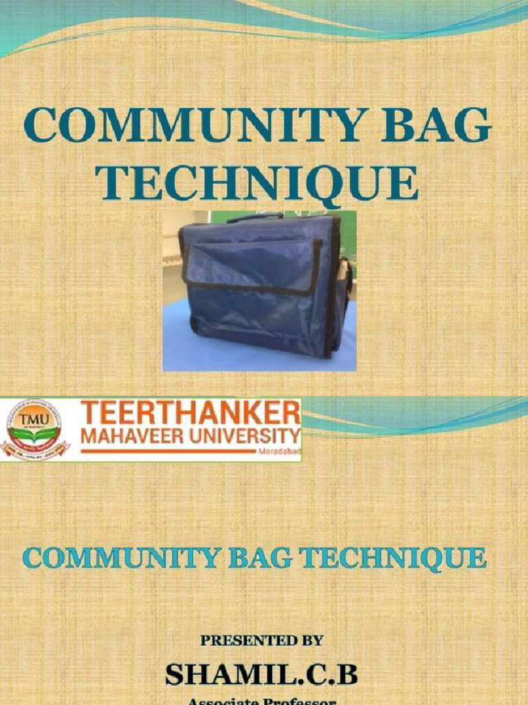 Bag Technique | PDF