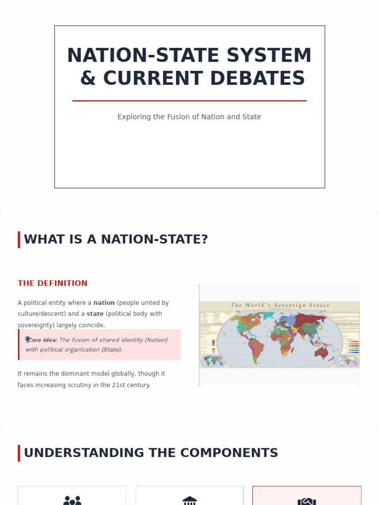 Nation-State Dynamics and Debates | PDF | Nation State | Nationalism