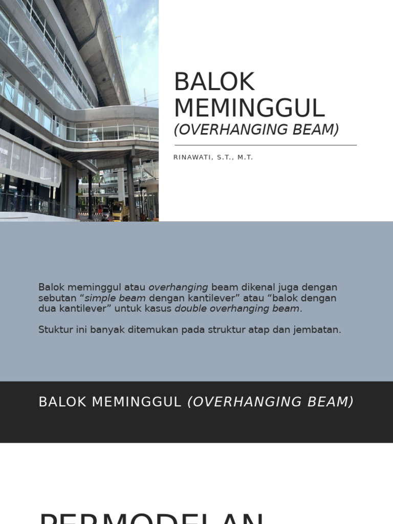Overhanging Beam | PDF