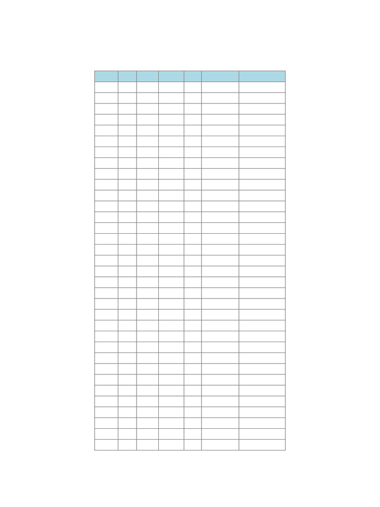 Daily Study Chart | PDF