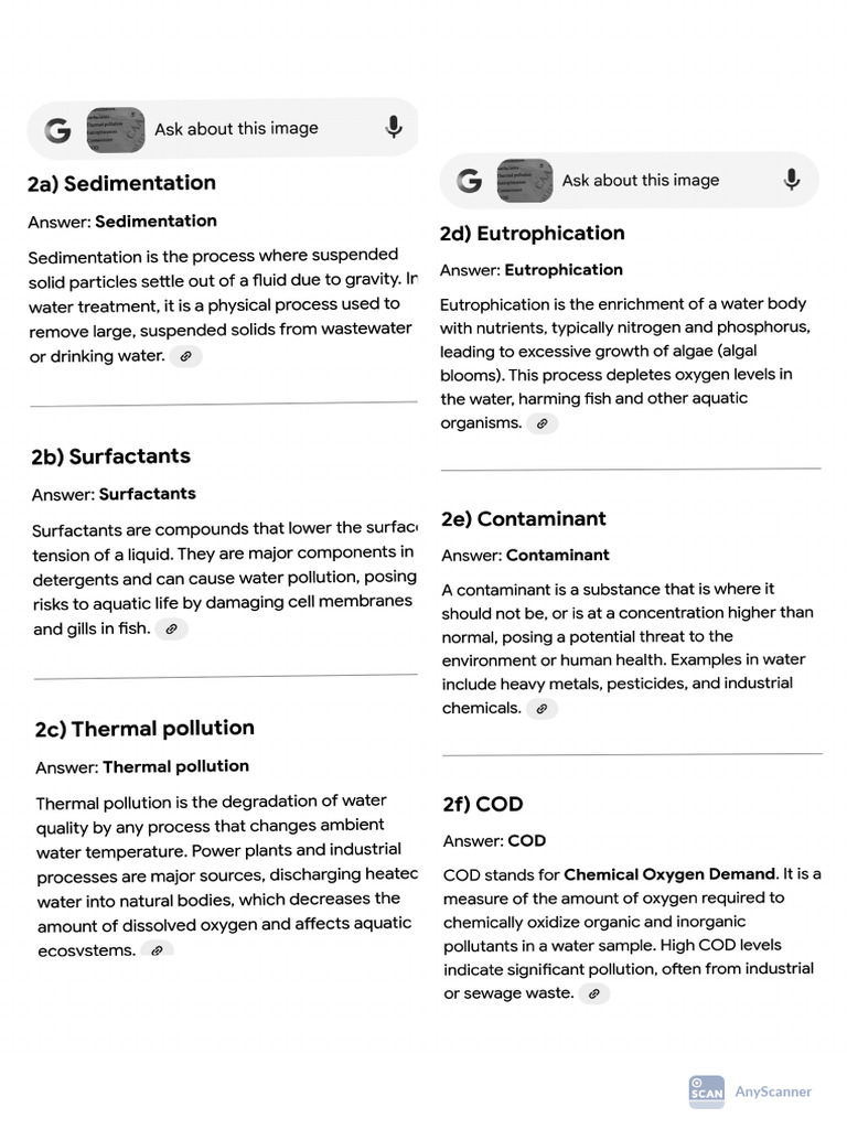 Environment Chemistry | PDF