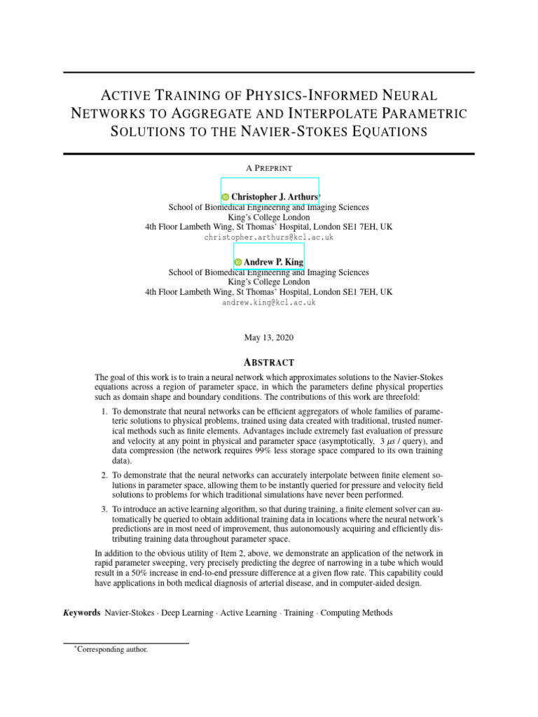 (Active Learning) - PINNs | PDF | Finite Element Method | Partial ...