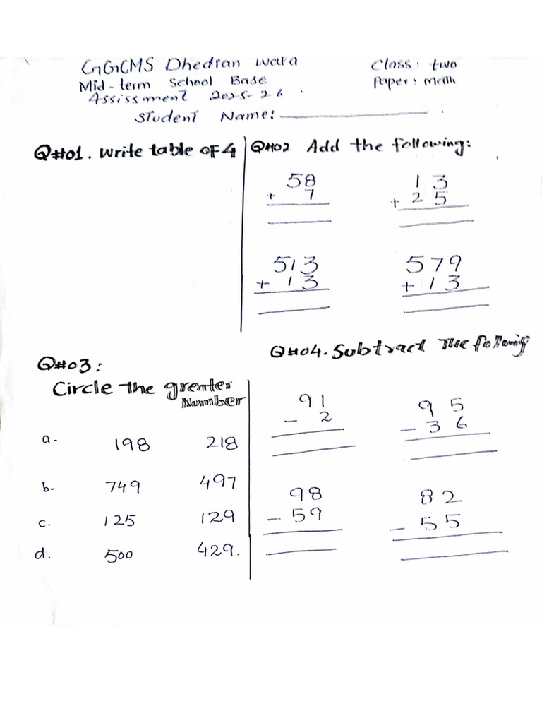 2 Math | PDF