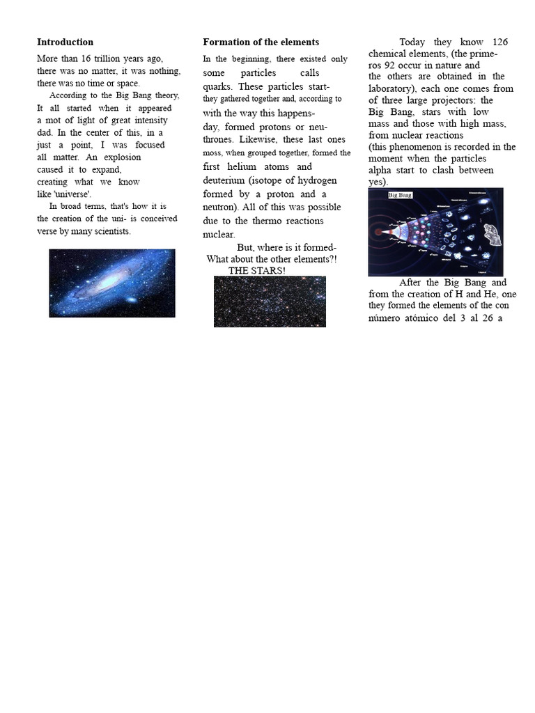 Triptych (1) | PDF | Proton | Chemical Elements