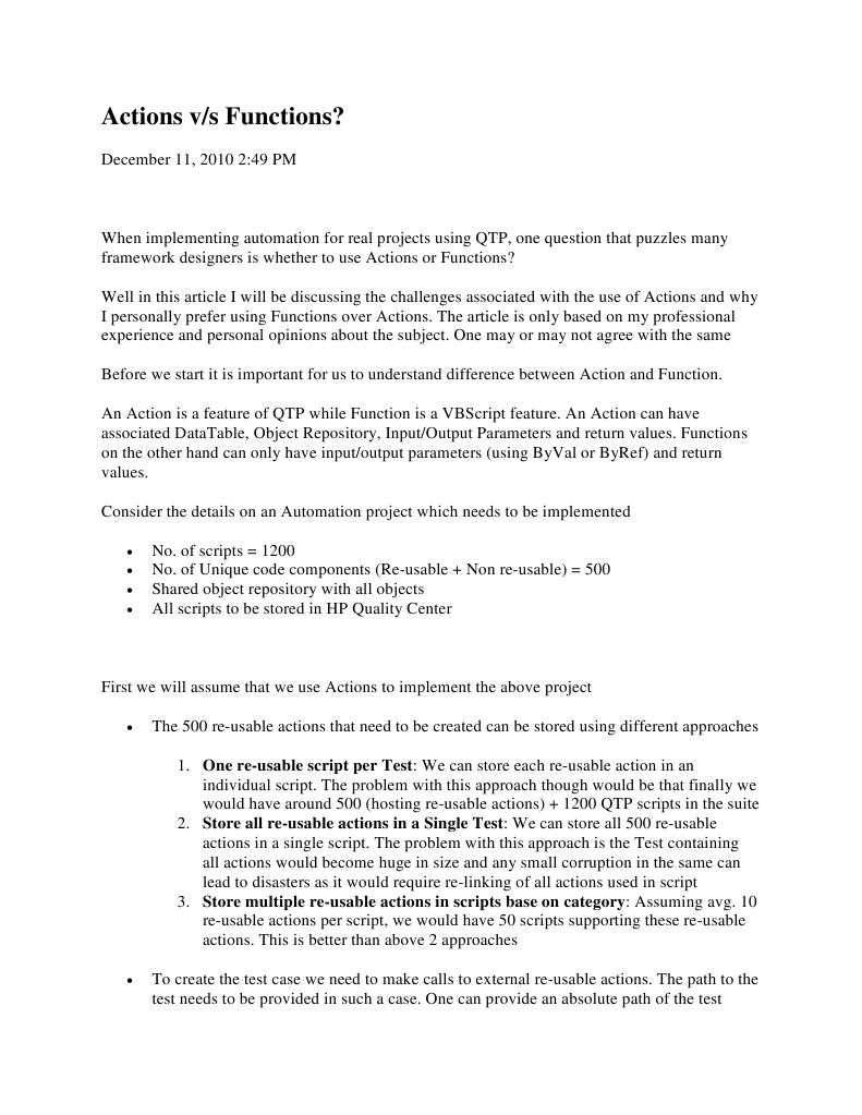 Qtp Notes Pdf Library Computing Parameter Computer Programming