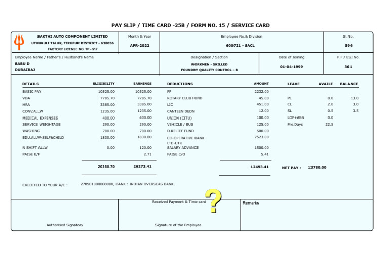 Payslip | PDF | Payments | Government Finances