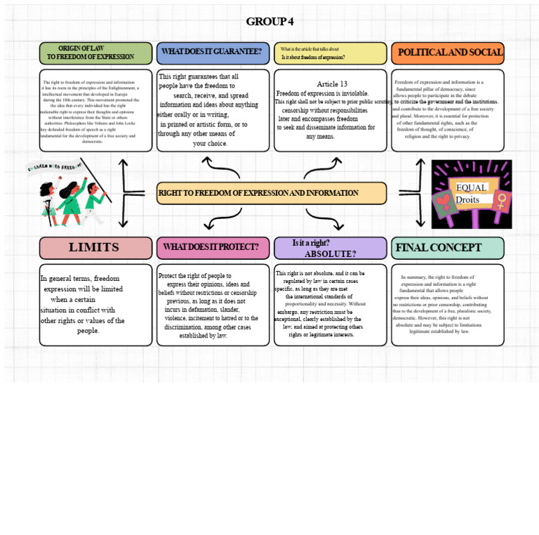 Graphic Organizer - Right To Freedom of Expression and Information ...