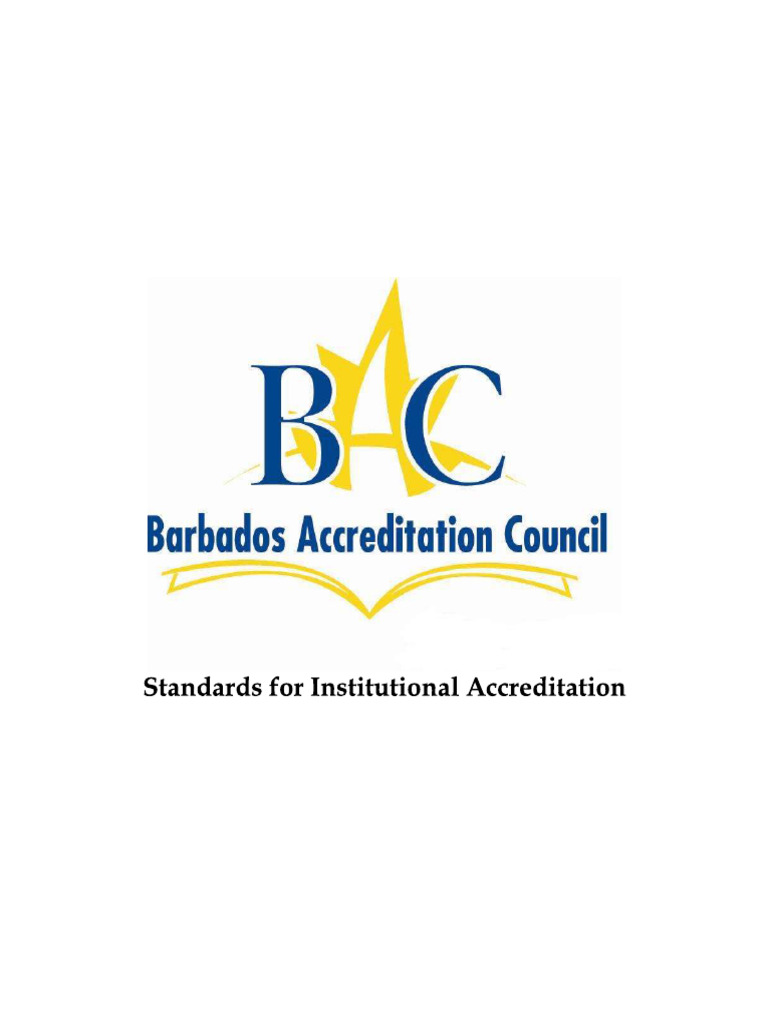 Accreditation Standards | PDF