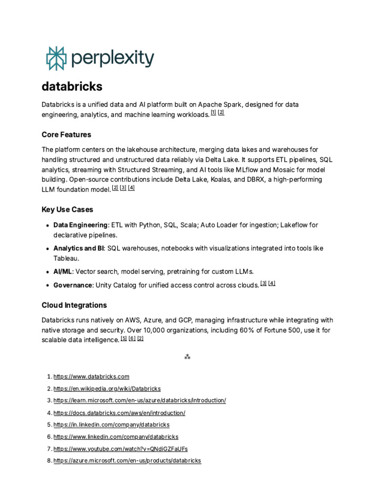 Data Bricks | PDF