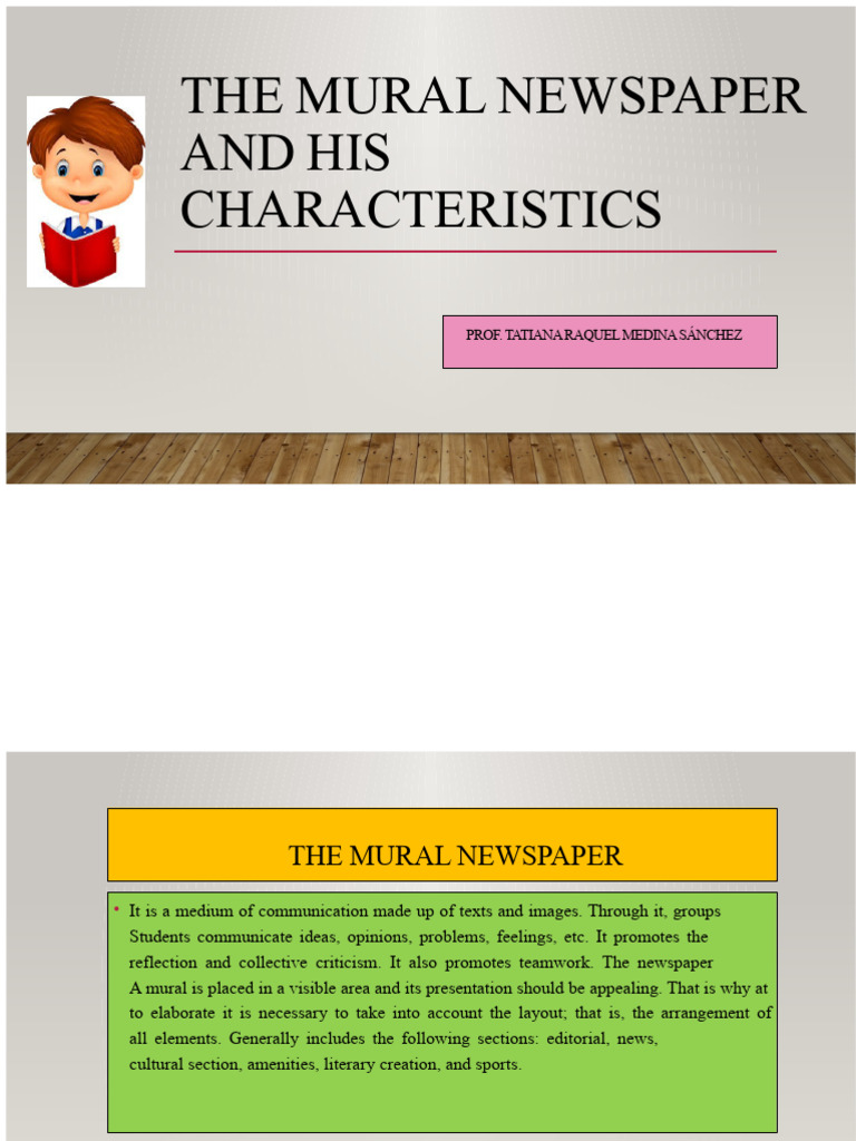 The Wall Newspaper and Its Characteristics | PDF