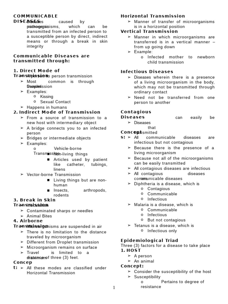 Understanding Communicable Diseases | PDF | Infection | Vaccines