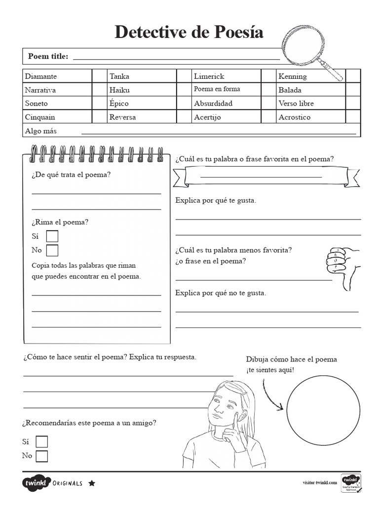 T-E-2550314-Sebw-Ks2-Poesía-Detective-Hoja de Actividad Diferenciada ...