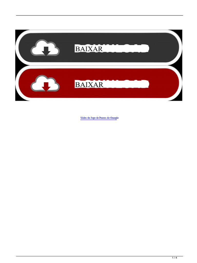 Slides do Jogo de Pontos Omegle | PDF | Programas | Internet
