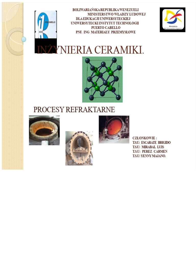 SLIDY PREZENTACJI REFRAKTARÓW.ppt | PDF