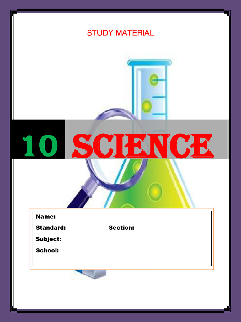 10th Grade Science Study Material for Slow Learners | PDF | Radioactive ...
