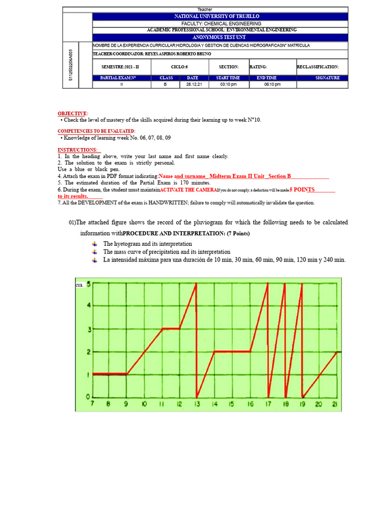 Partial Exam II Unit - Section B | PDF