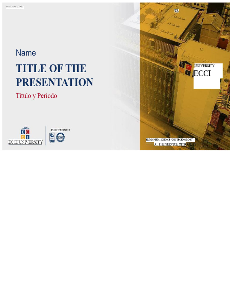 ECCI Presentation Template | PDF