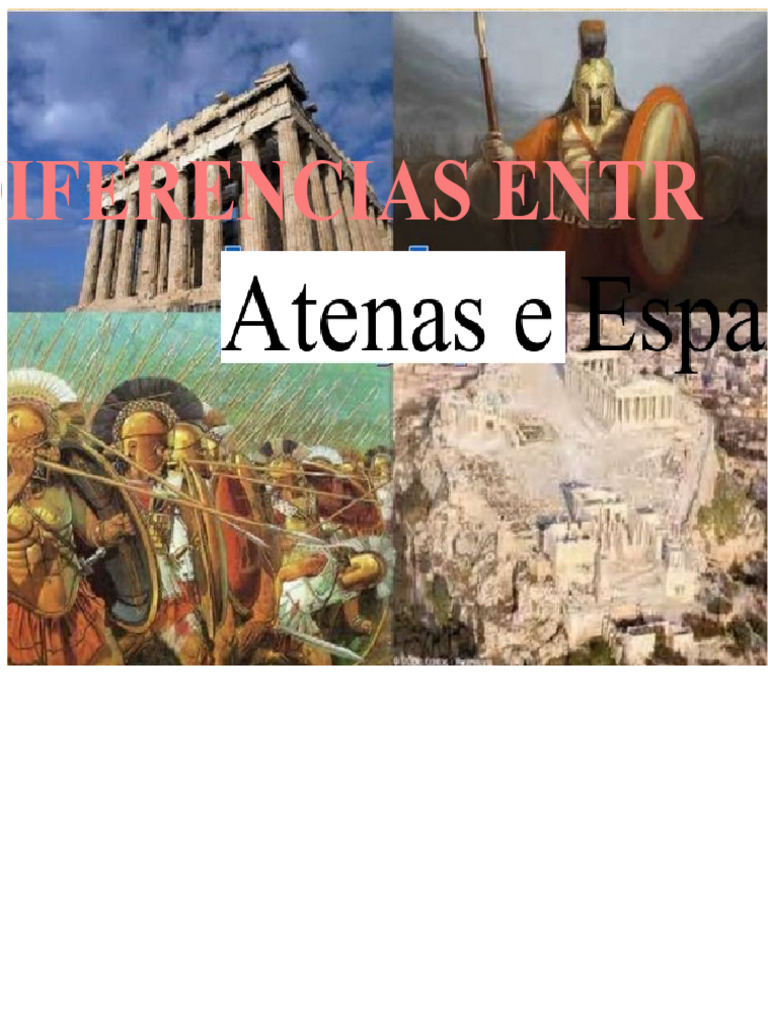 Diferenças entre Atenas e Esparta | PDF | Esparta