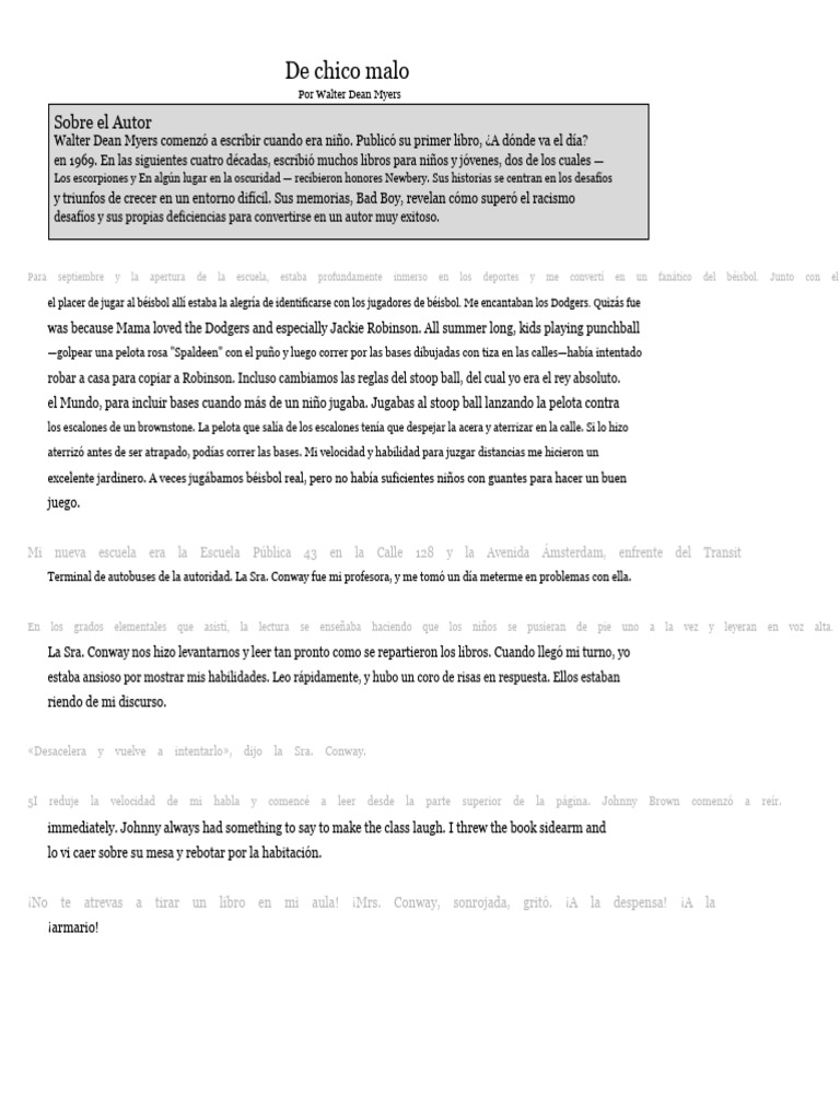 Chico Malo - Puntos de Vista | PDF
