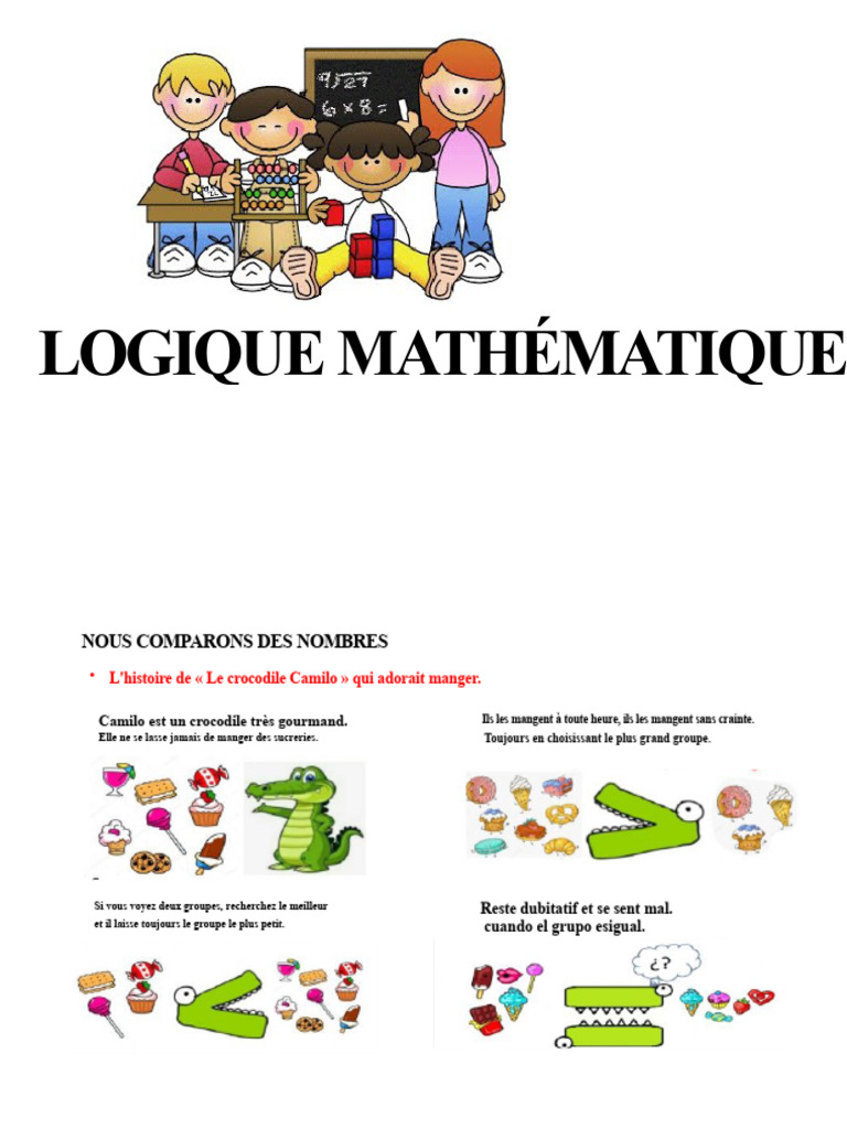 Comparaison de Nombres pour Enfants | PDF