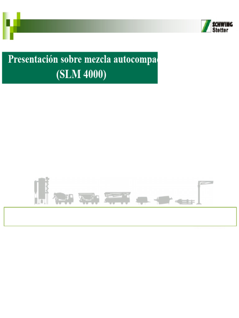 Mezcla Autocompactante SLM 4000: Características y Usos | PDF | Motores ...