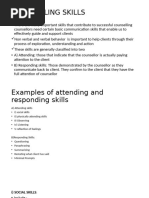 SOLER Technique in Counseling Skills | PDF | Nonverbal Communication ...