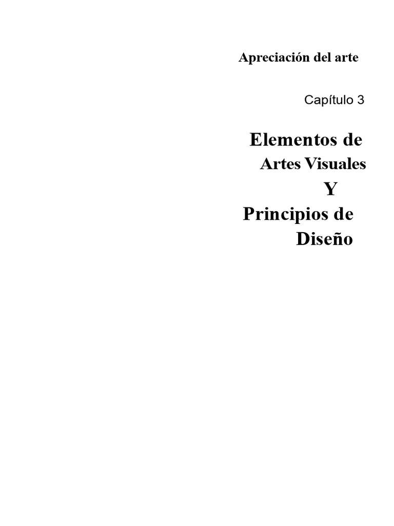 Elementos de Las Artes Visuales | PDF | Color | Dibujo