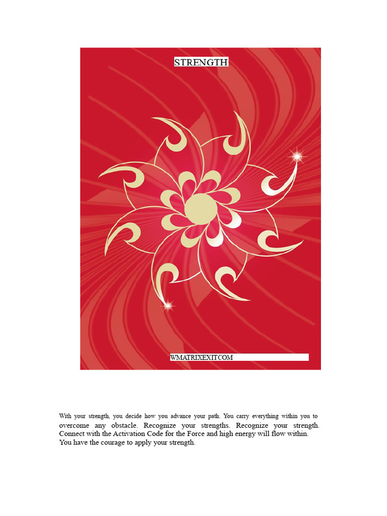 Unlock Your Inner Strength and Power | PDF | Unconscious Mind | Courage
