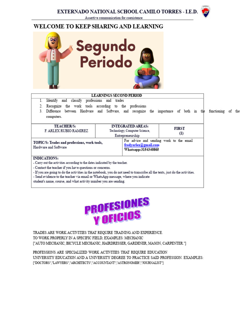 Professions and Tools in Technology Education | PDF | Communication ...