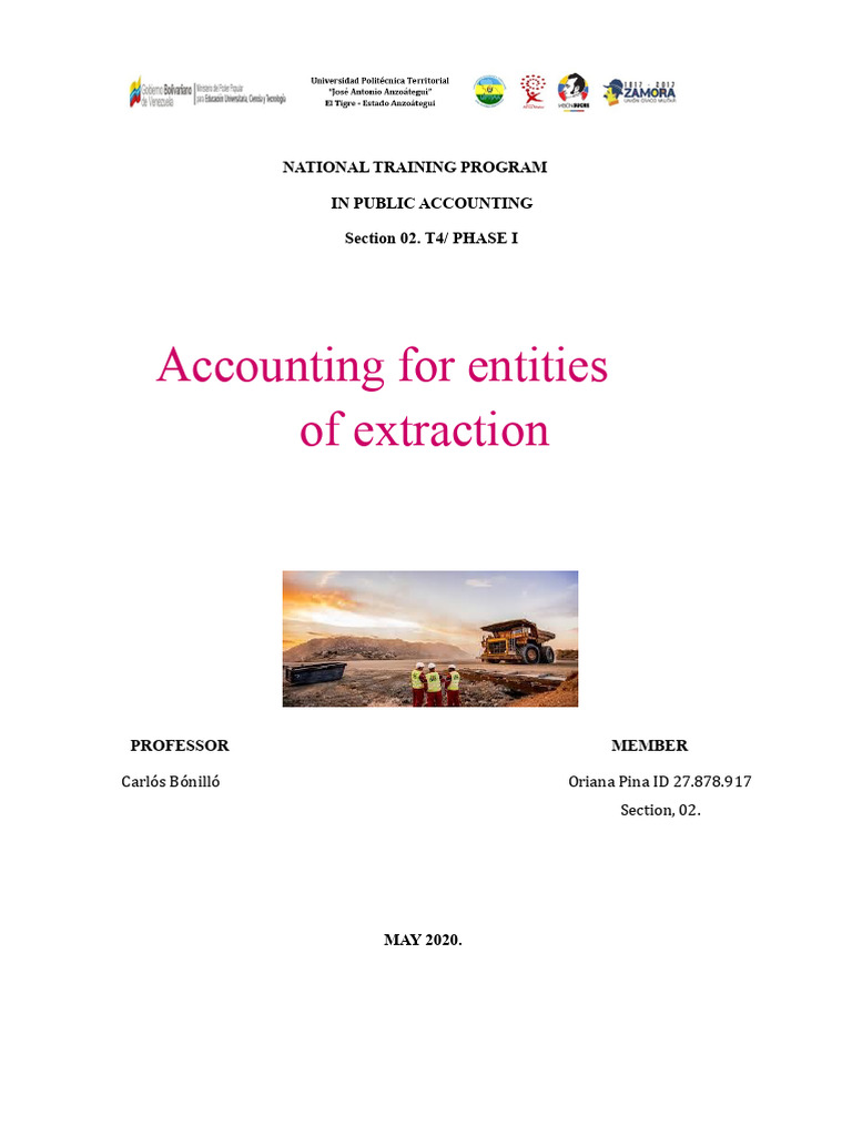 Mining Accounting and Regulations Guide | PDF | Expense | International ...