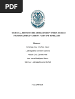 Understanding Degrees Brix Measurement | PDF | Metrology