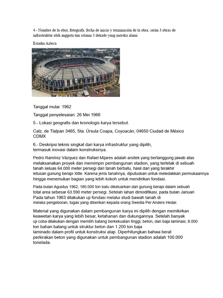 Stadion Azteka | PDF
