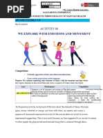 Physical Theatre Movement Exercises | PDF | Emotions | Breathing