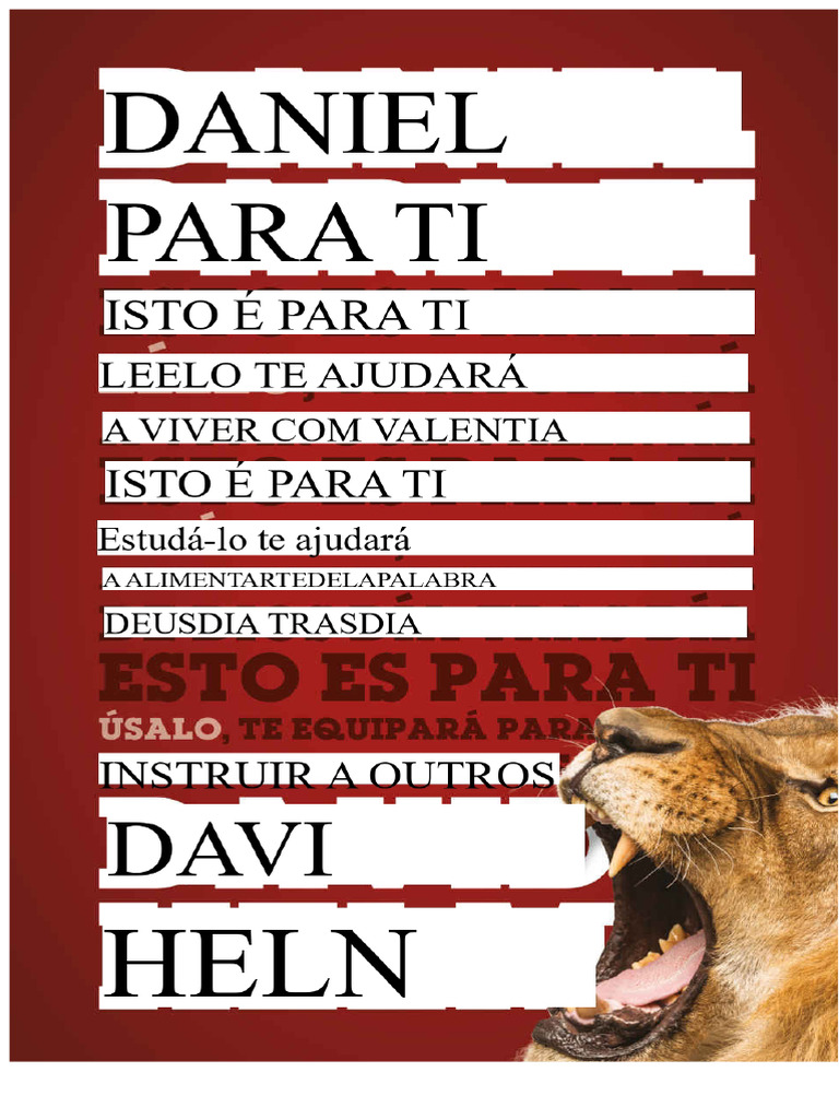 Daniel Para Ti – David Helm | PDF | Livro de Daniel | Daniel ...