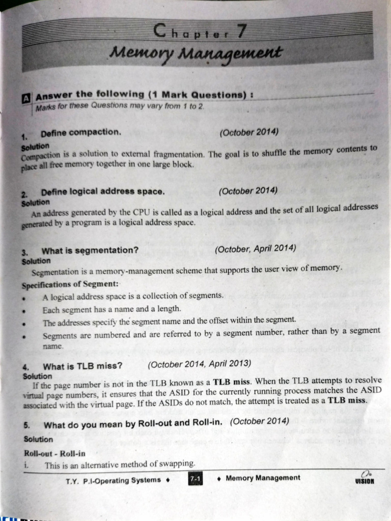 Memory Management | PDF | Computer Data Storage | Computer Memory