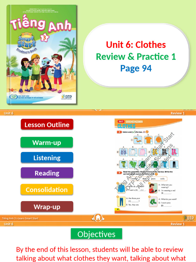 Unit 6 - Review 1 - Page 94 | PDF | Fashion | Clothing