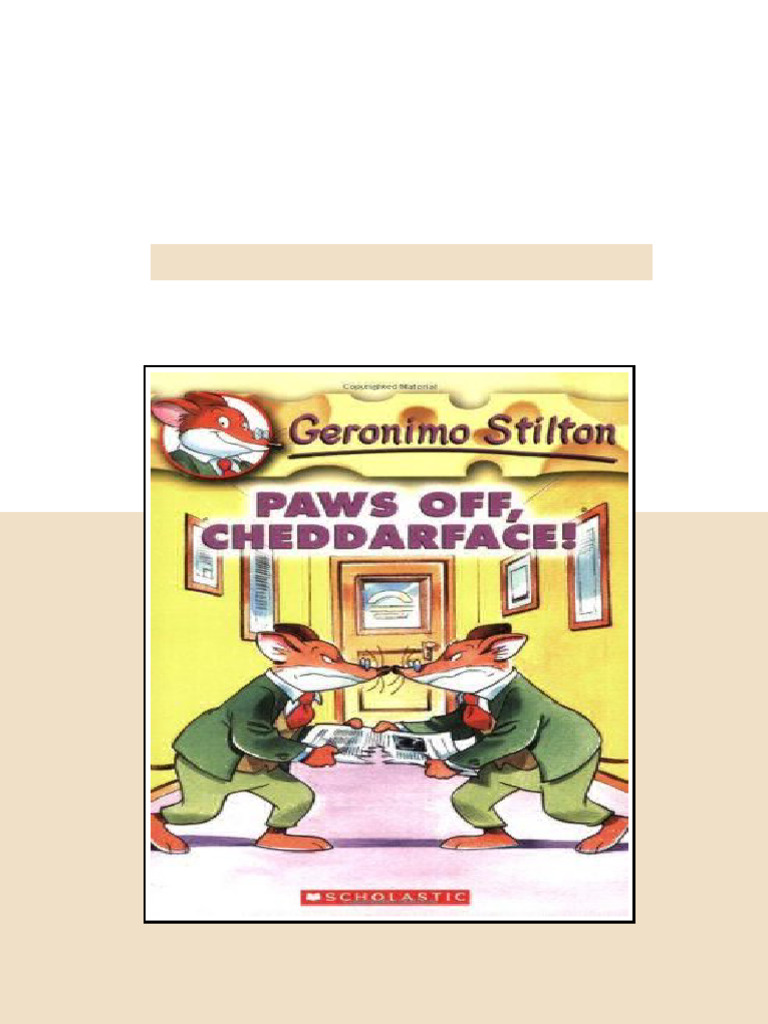 (Ebook) Paws Off, Cheddarface! by Geronimo Stilton ISBN 9780439559683 ...