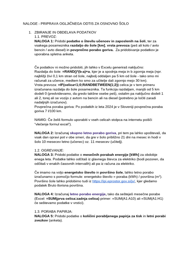 NALOGE | PDF