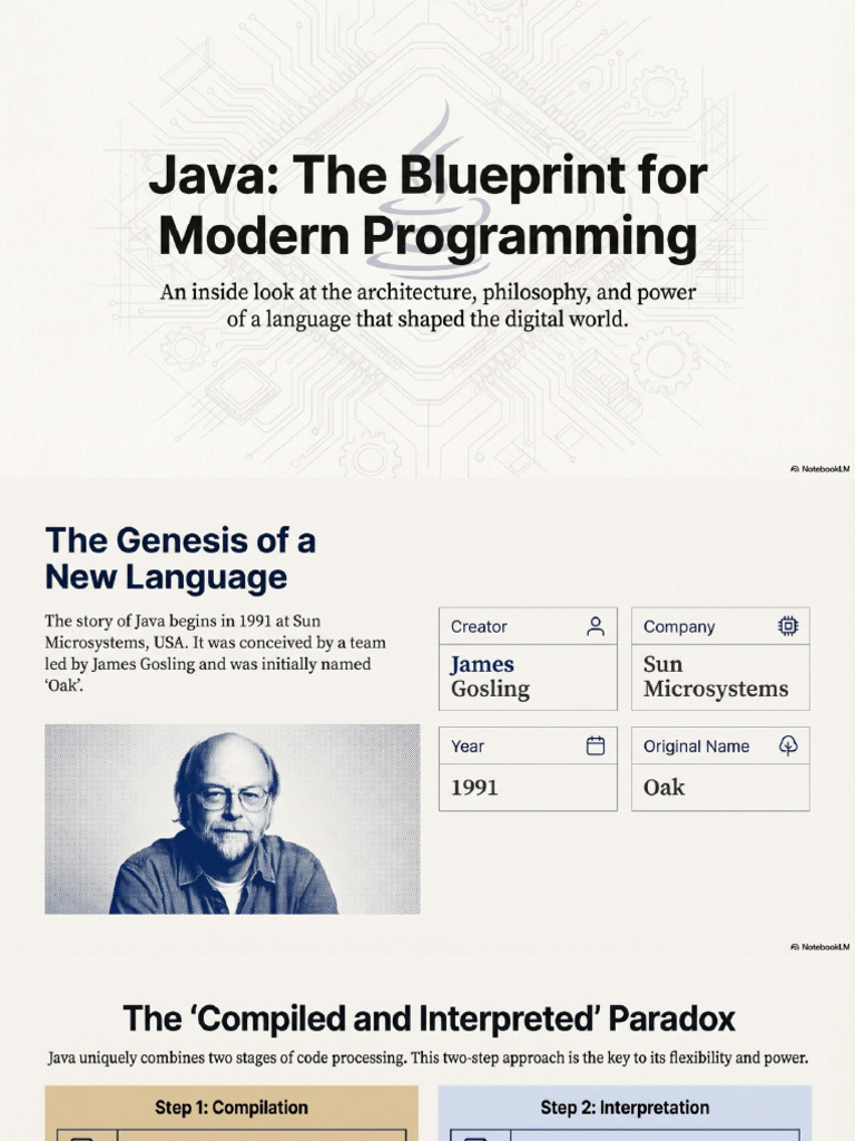 Java The Blueprint | PDF