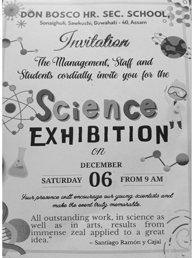 Science Exhibition Invitation | PDF