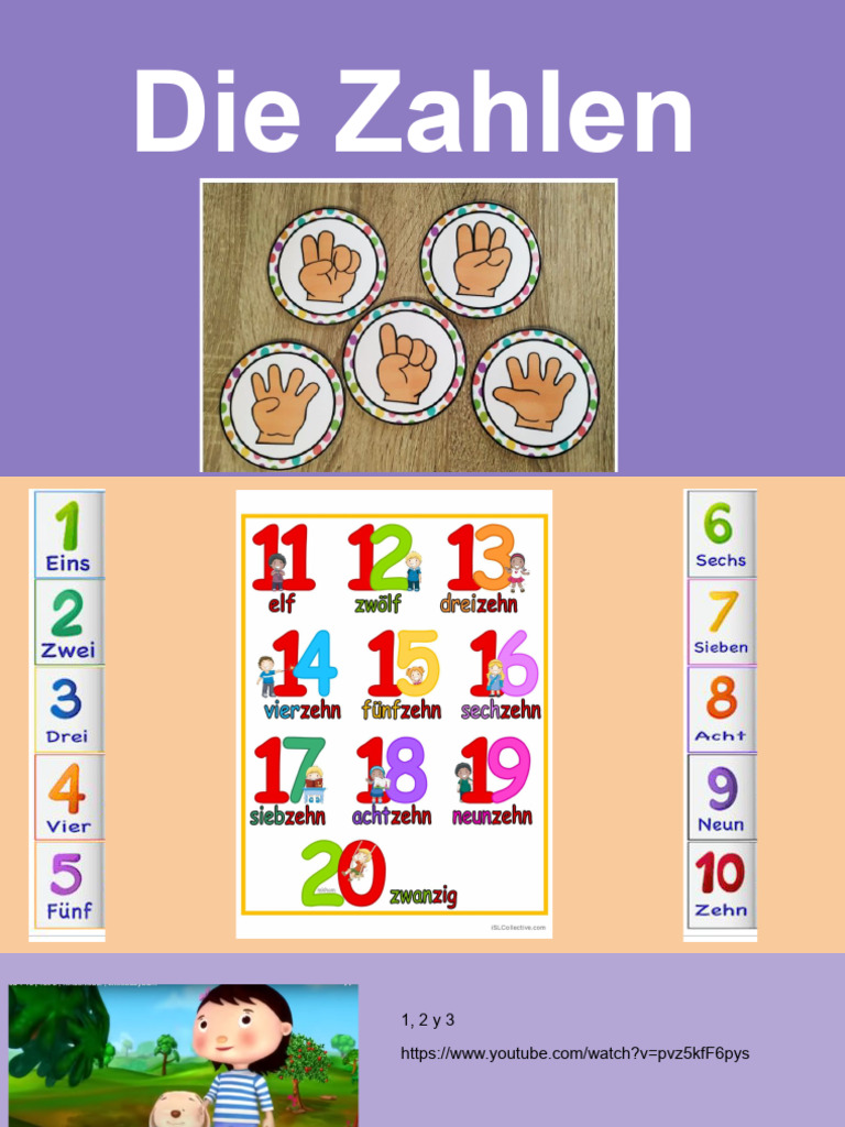 02 Die Zahlen Aleman | PDF